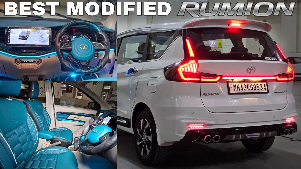 TOYOTA RUMION MODIFIED WITH PERSIAN GREEN INTERIOR,PHANTOM STEERING ...