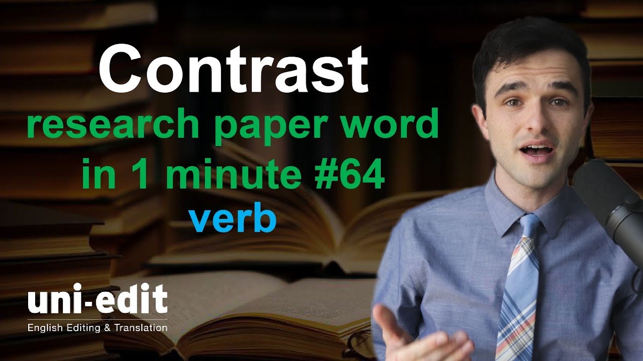 CONTRAST (verb) definition, CONTRAST in a sentence, CONTRAST ...