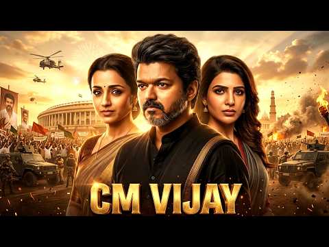CM VIJAY Full Movie Hindi Dubbed | Thalapathy Vijay, Trisha Krishnan, Samantha | Action Drama Movie