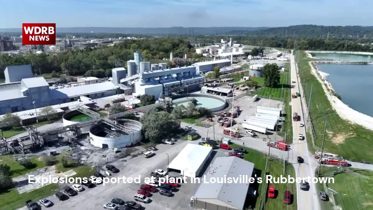 Explosion reported at plant in Louisville's Rubbertown district - YouTube