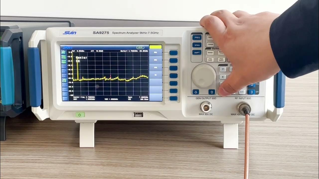 How to measure signal bandwidth with a spectrum analyzer？ - YouTube