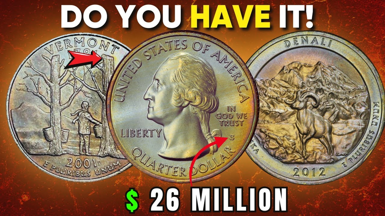 Most Valuable State Quarter Errors That Make Them Extremely RARE! - YouTube