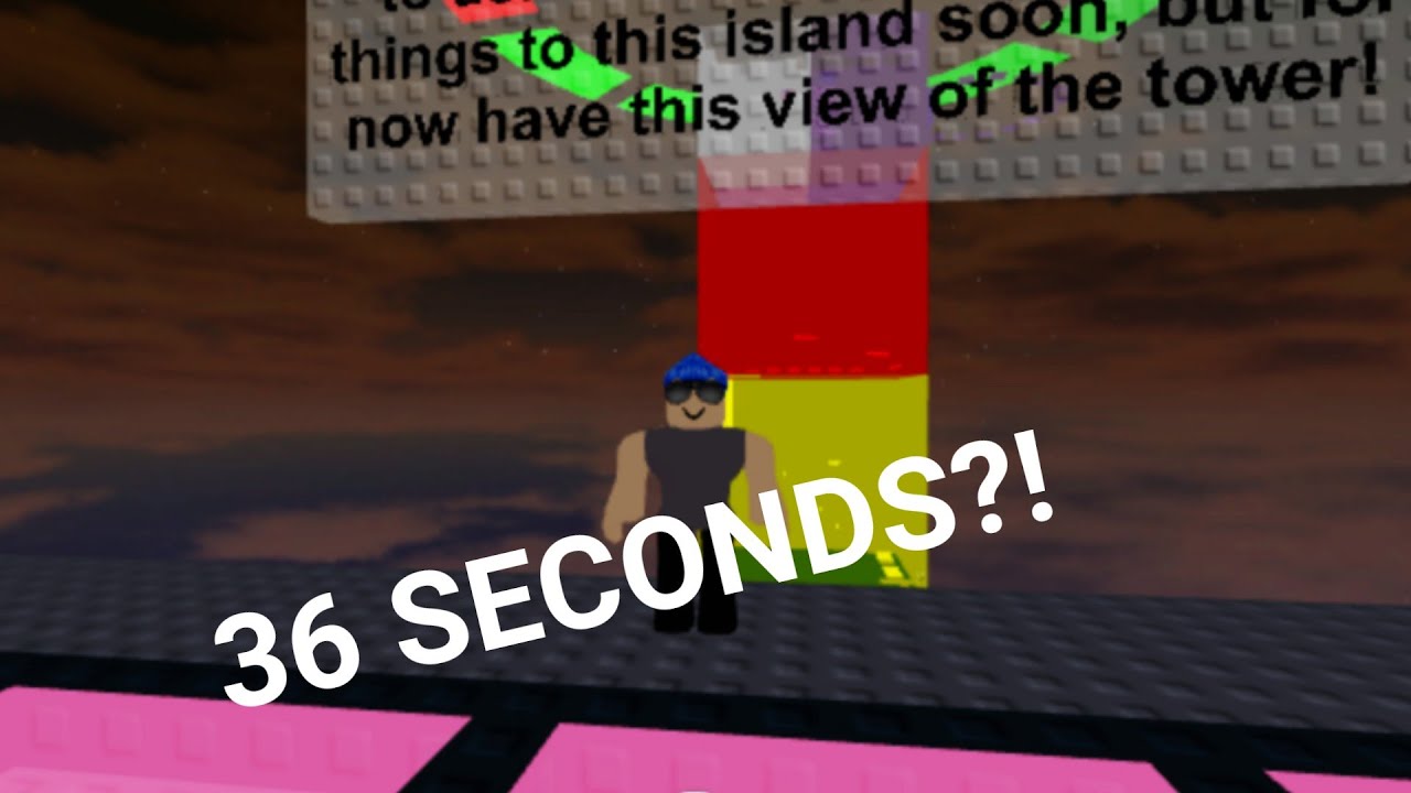 Tower of Hell - Easy 0:36 World Record | ROBLOX - YouTube