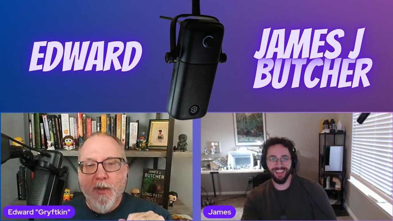 Author James J. Butcher (this is not your dad's Butcher) drops by to ...