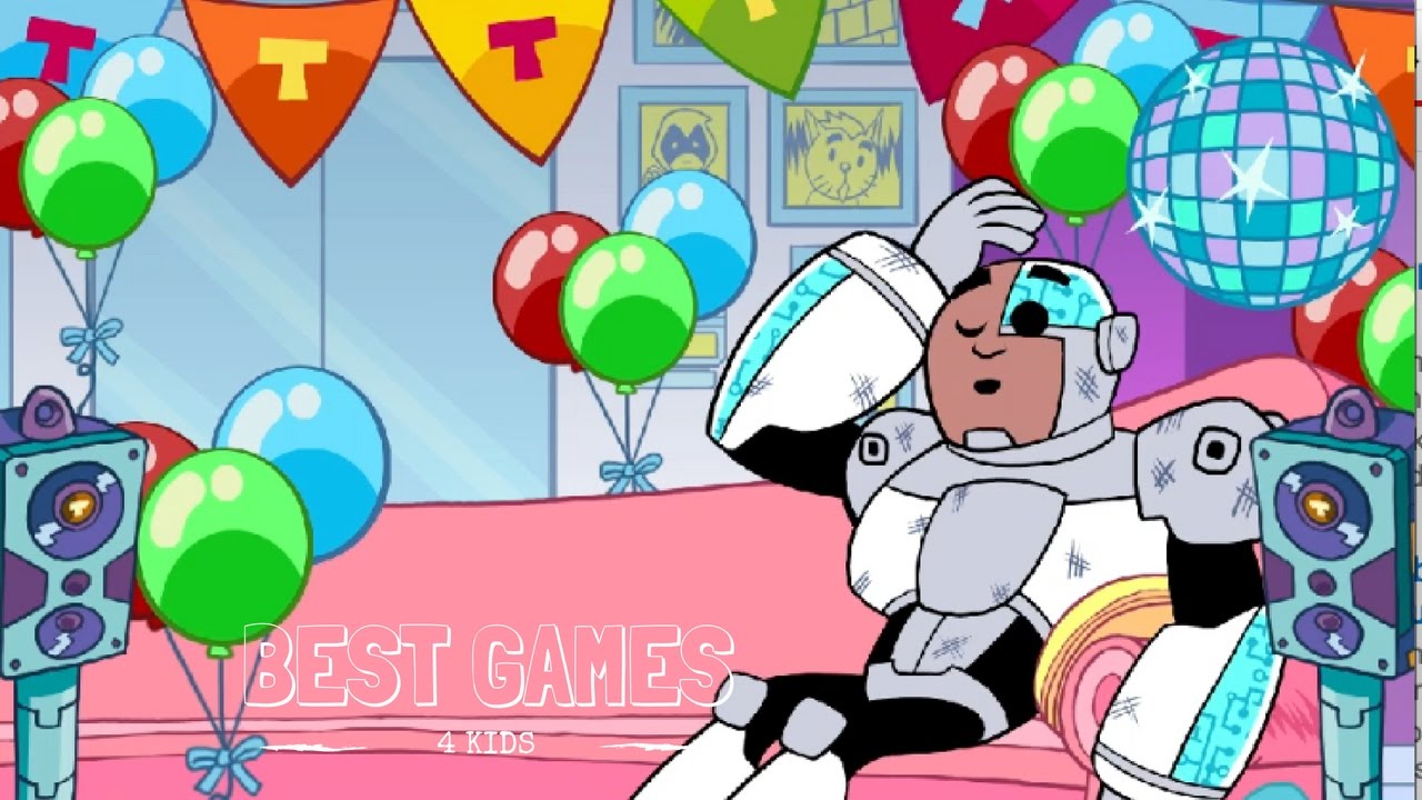 NEW - Teen Titans Go: Party Titans | Robin, Cyborg & Beast Boy Gameplay ...