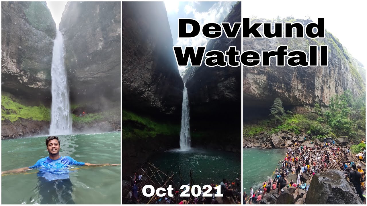 DEVKUND WATERFALL TREK VLOG, BHIRA VILLAGE , OCT-2021 - YouTube