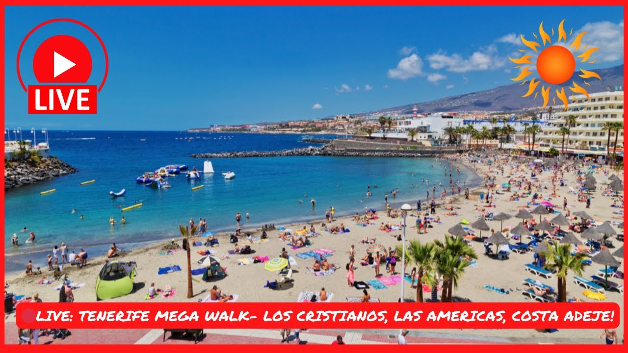 🔴LIVE: TENERIFE FAILED WALK! Los Cristianos, Las Americas, Costa Adeje in 2025 ☀️ - YouTube