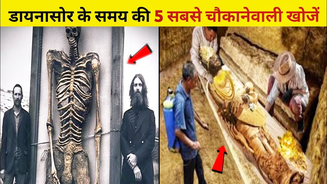 डायनासोर के समय की 5 सबसे चौकानेवाली खोजें | Scary Archaeological ...