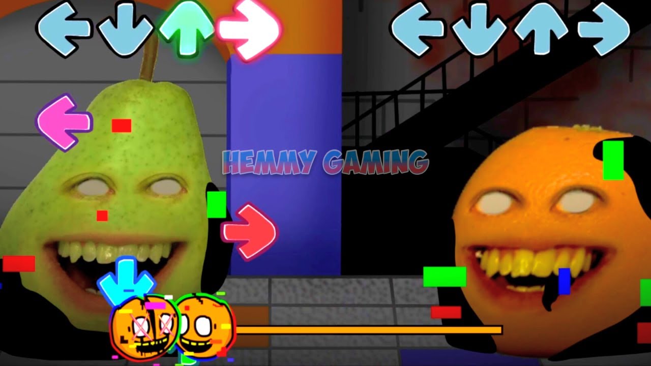 FNF Annoying Orange Pibby Corrupted Sings Playtime Huggy Wuggy | Poppy ...