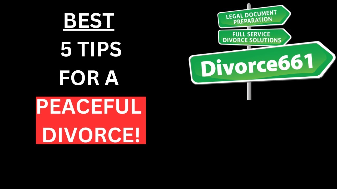 5 Tips for a Peaceful Divorce To Achieve An Amicable Split : Los Angeles Divorce : Santa Clarita ...