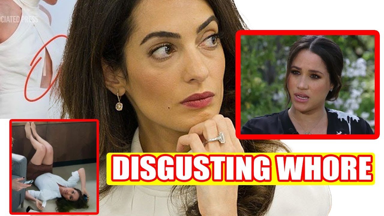 N!PPLE OUT DRESS! Amal Exposed Meg Nasty Acts Flirting Her Husband: SHE ...