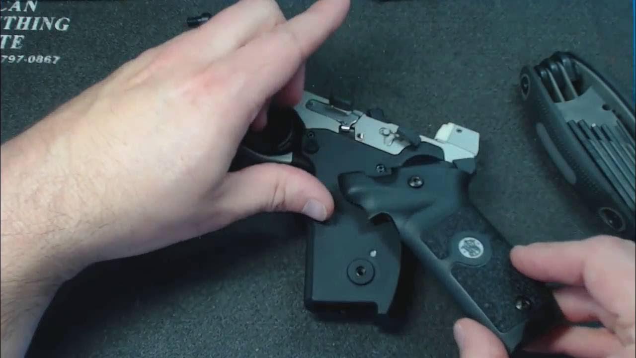 Smith & Wesson 22 Victory Walkthrough disassembly and reassembly - YouTube