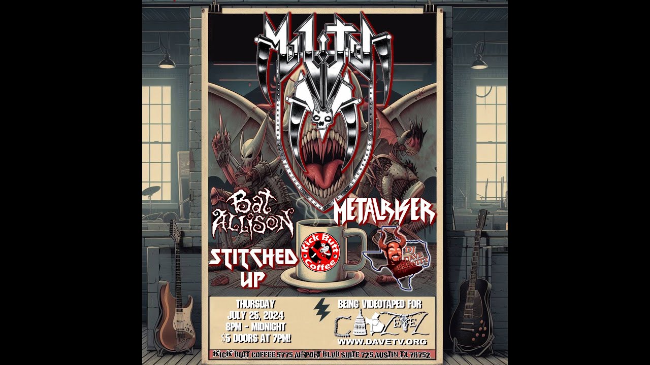 BAT ALLISON, MILITIA, METALRISER, STITCHED UP 7-25-2024 - YouTube