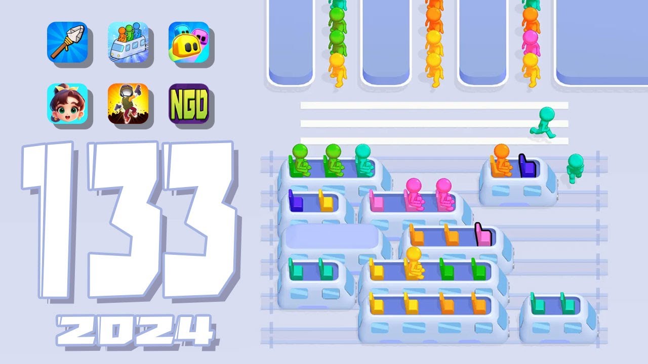 Archery Ages, Tram Jam, Crowd Out - Merge Puzzle, Mart Sort Master ...