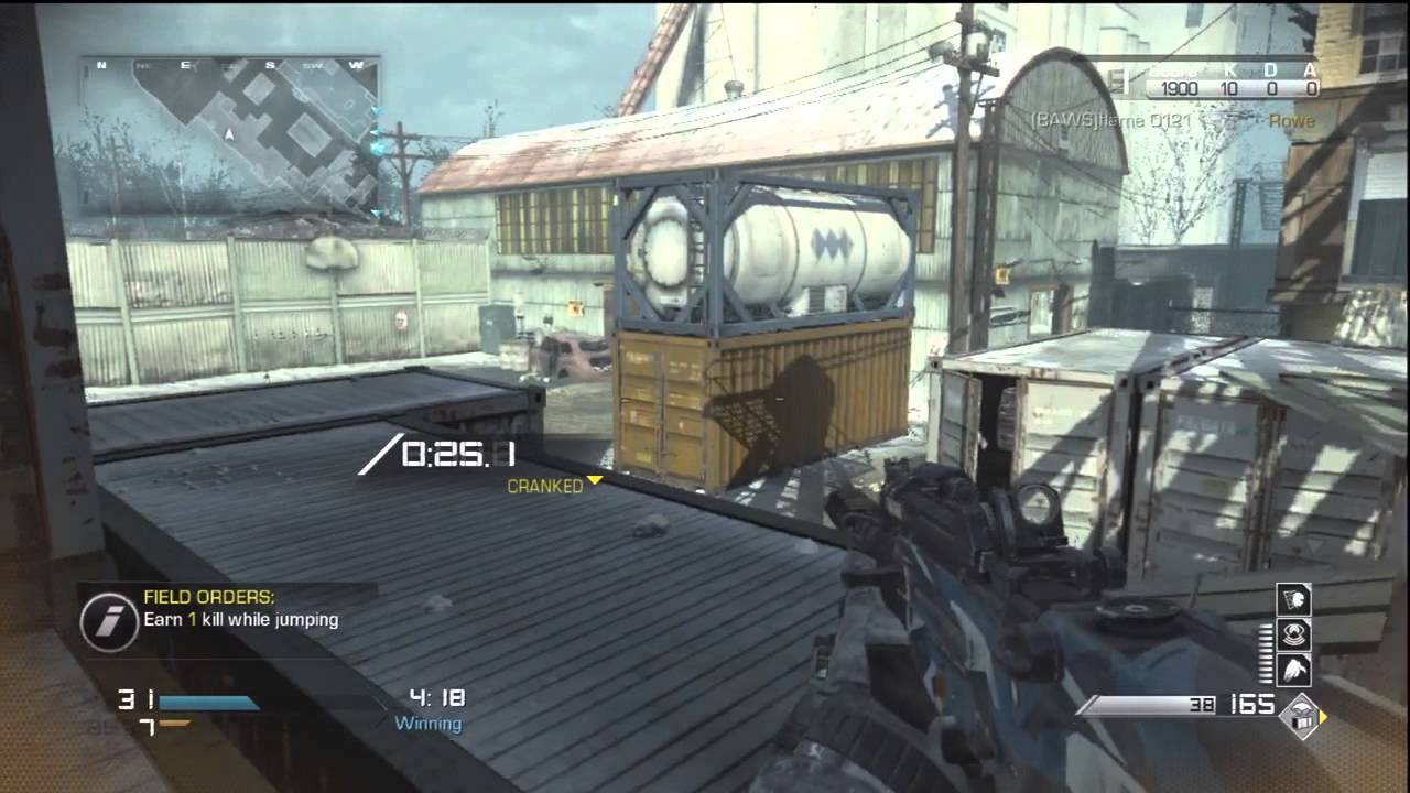 COD GHOST Cranked on Freight - YouTube