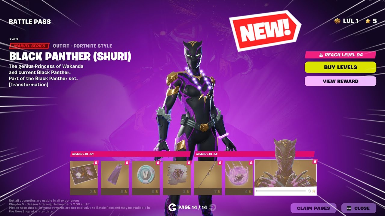 CHAPTER 5 SEASON 4 BATTLE PASS REACTION! - YouTube