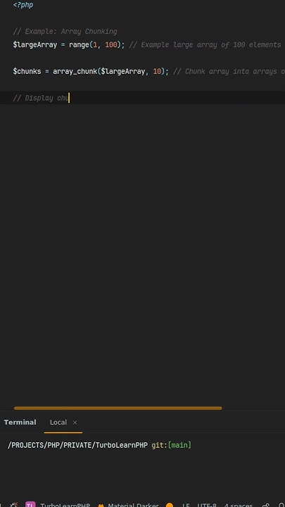 Why Use Array Chunking In Php Php Array Chunking Efficiently Manage