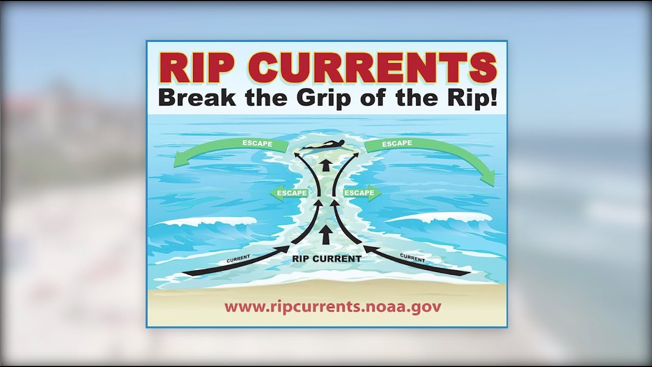How to Escape from a Rip Tide - YouTube
