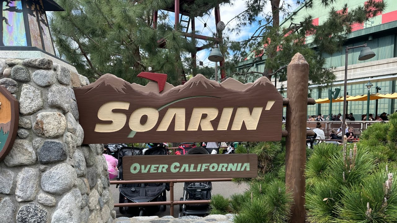 Soarin’ Over California Returns to DCA First Day 2024 4K - YouTube