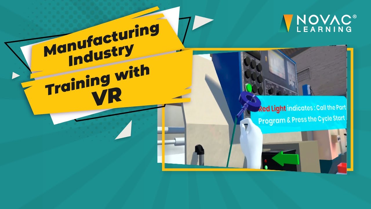 Manufacturing Process Training Using Virtual Reality - YouTube