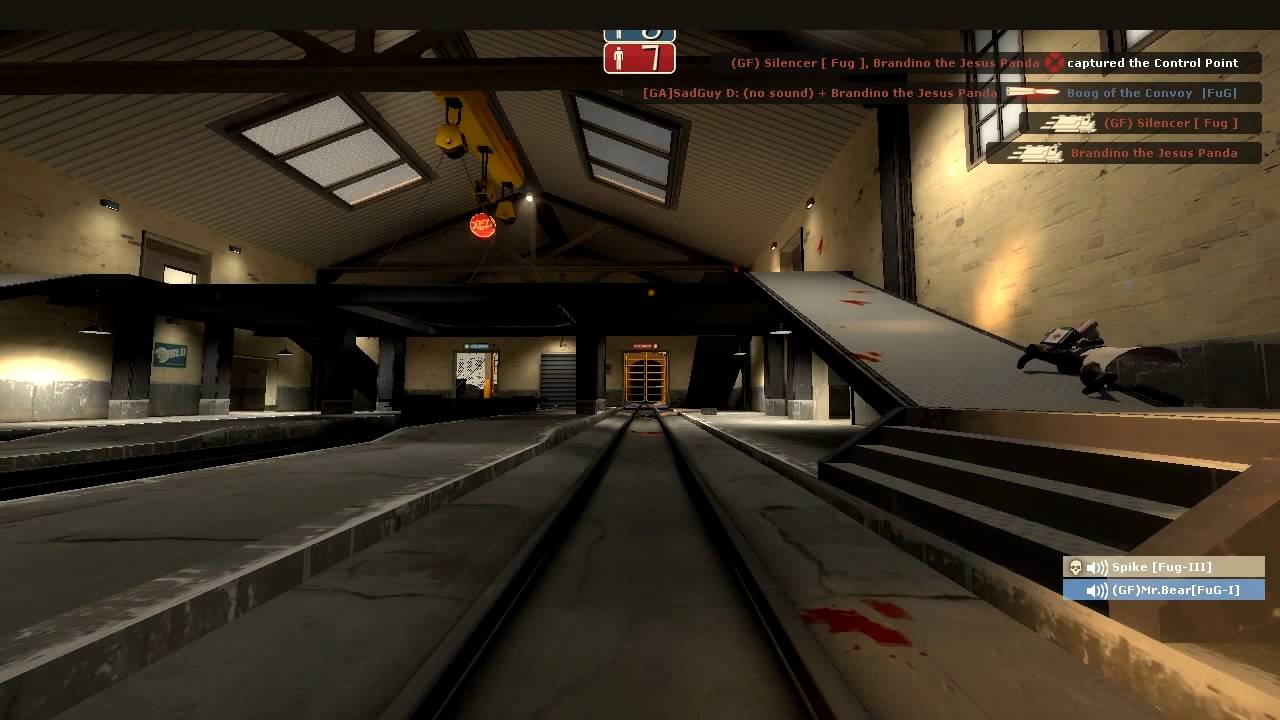 Team Fortress trains with altered speeds! - YouTube