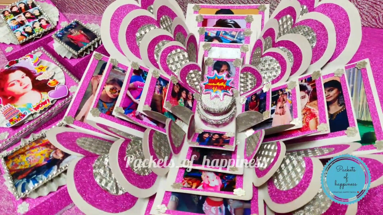 5 layers Explosion Box || BEST GIFT FOR LOVED ONES || PACKETS OF HAPPINESS - YouTube