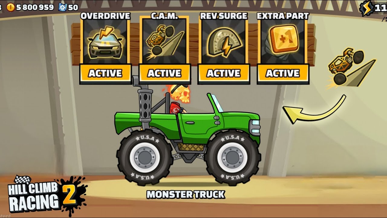 📢 MONSTER TRUCK MASTERY !! IN - Hill Climb Racing 2 - YouTube