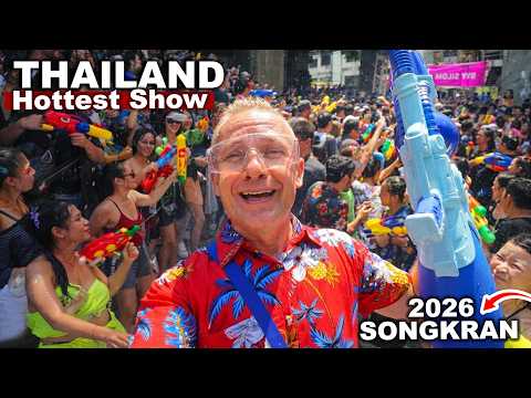 The Hottest Show In THAILAND 🇹🇭 | Songkran 2026 | Thai New Year Water Festival #livelovethailand