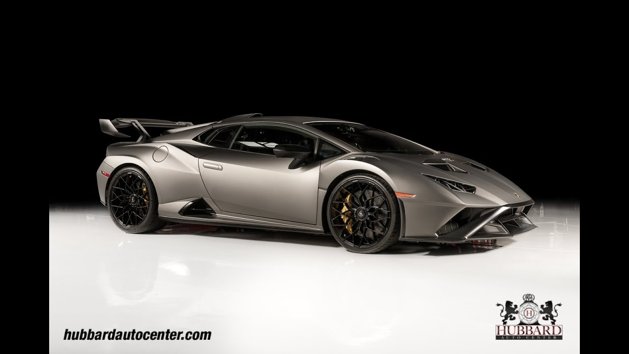 2021 Lamborghini Huracan STO, Matte Grigio Titans - YouTube