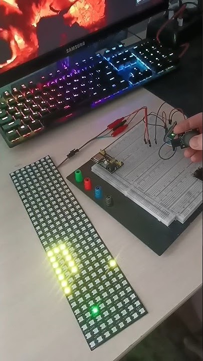 #tetris#game #diy #тетрис #игра #arduino #ws2812b #esp8266 #ардуино #проект #матрица #snake # ...