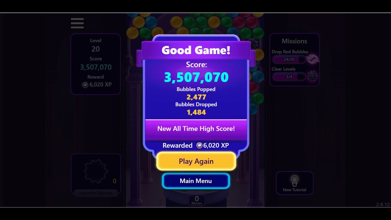 Microsoft Solitaire Collection / Bubble - 3,507.070 - YouTube