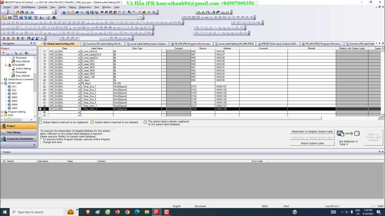 Config Q64RD Temperature input module Mitsubishi PLC - YouTube