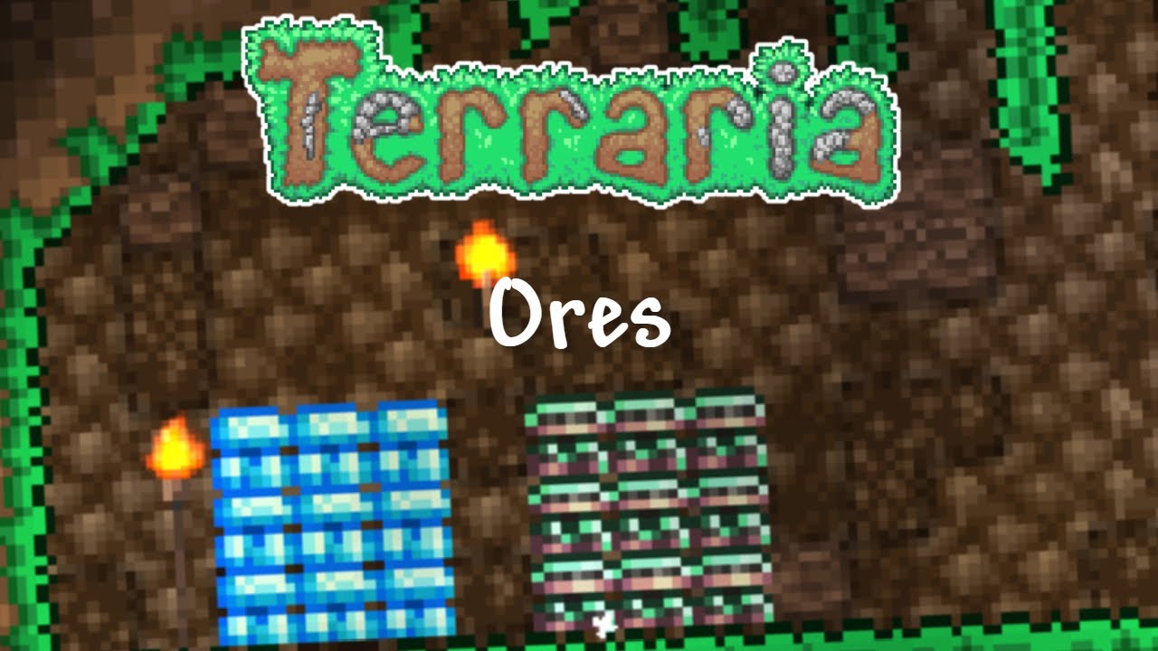 Terraria 1.4 | All Ores - YouTube