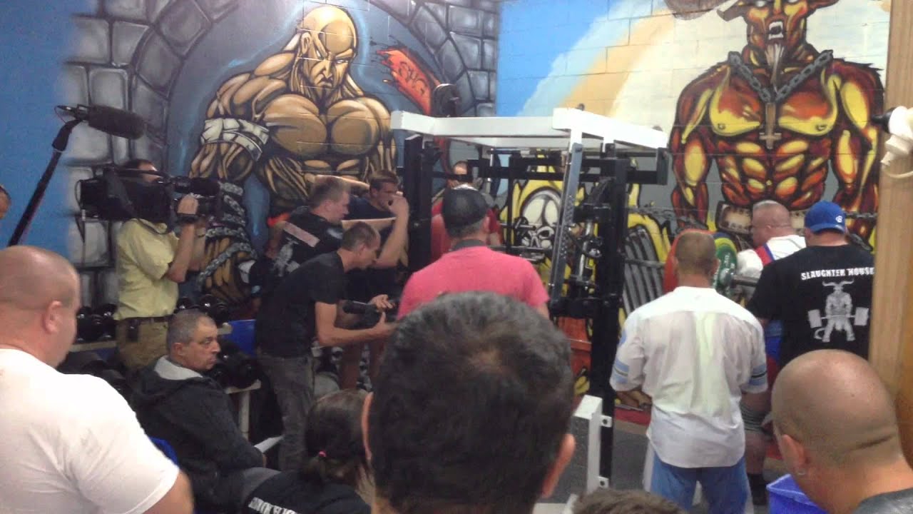 Wayne Howlett 1010kg total (single ply) - YouTube