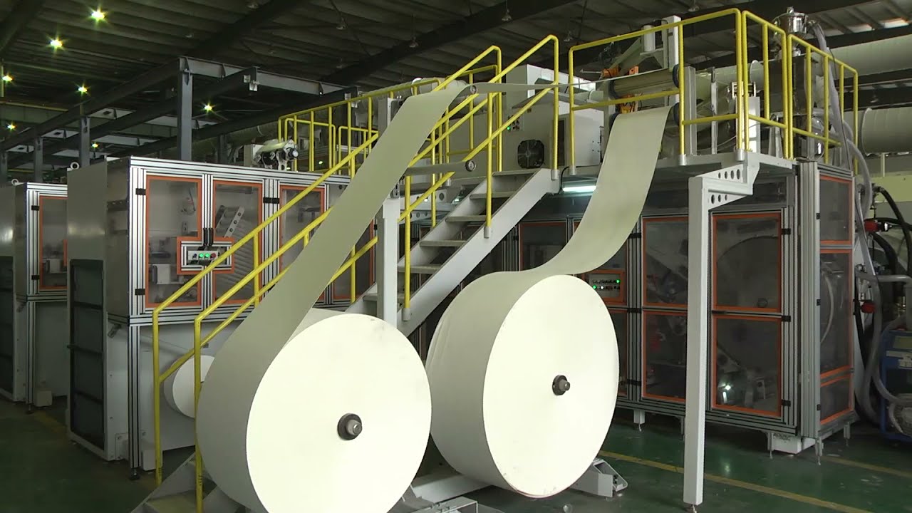 Lady Napkin Machine - YouTube