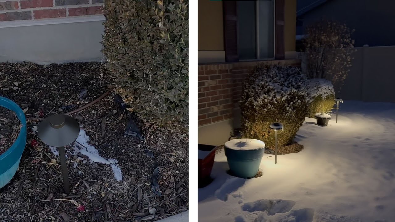 The Best Pathway Lights for Snowy Walkways! ️ - YouTube