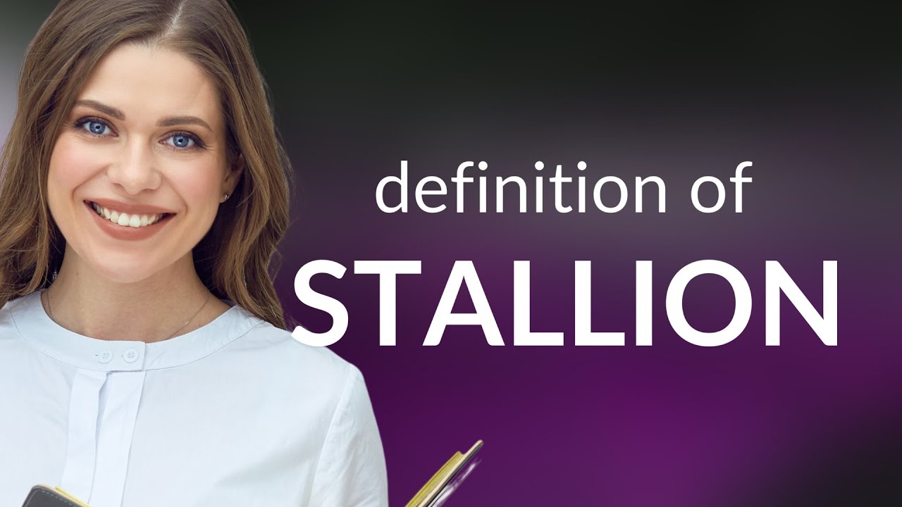 Stallion — what is STALLION definition - YouTube