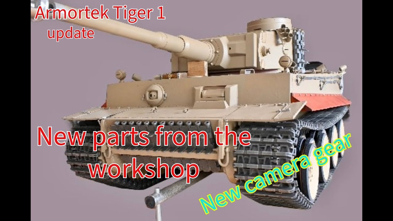 workshop update. New Tiger 1 parts and new toys - YouTube