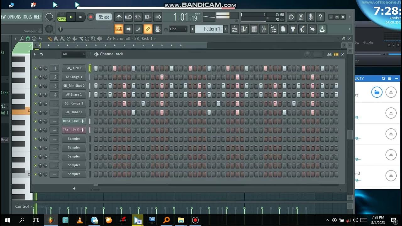 How to make Zouk drums in Fl Studio - YouTube