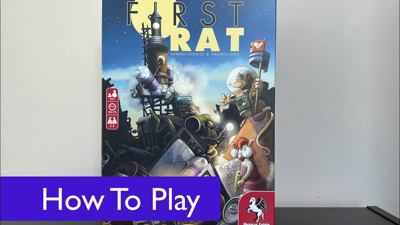 First Rat | How To Play | Including Solo Rules - YouTube