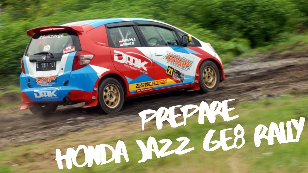 Jazz GE8 Rally - Prepare DMK Rally Car #jazz #ge8 #rally - YouTube