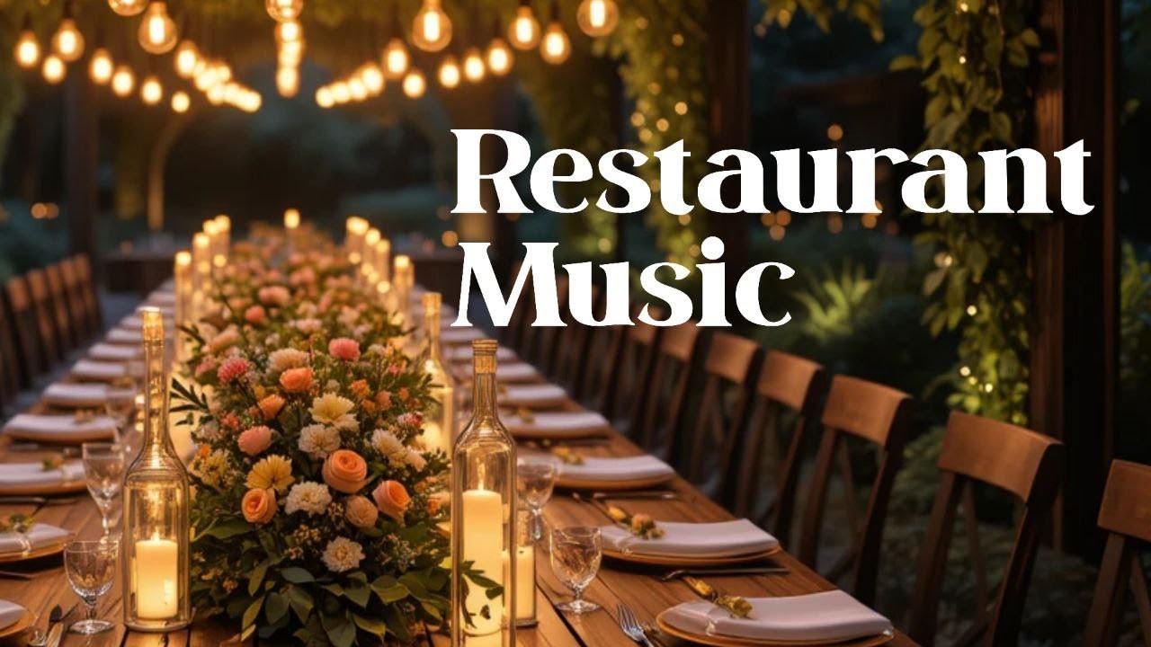 Restaurant Music | Elegant Jazz for Fine Dining & Café Ambience ...