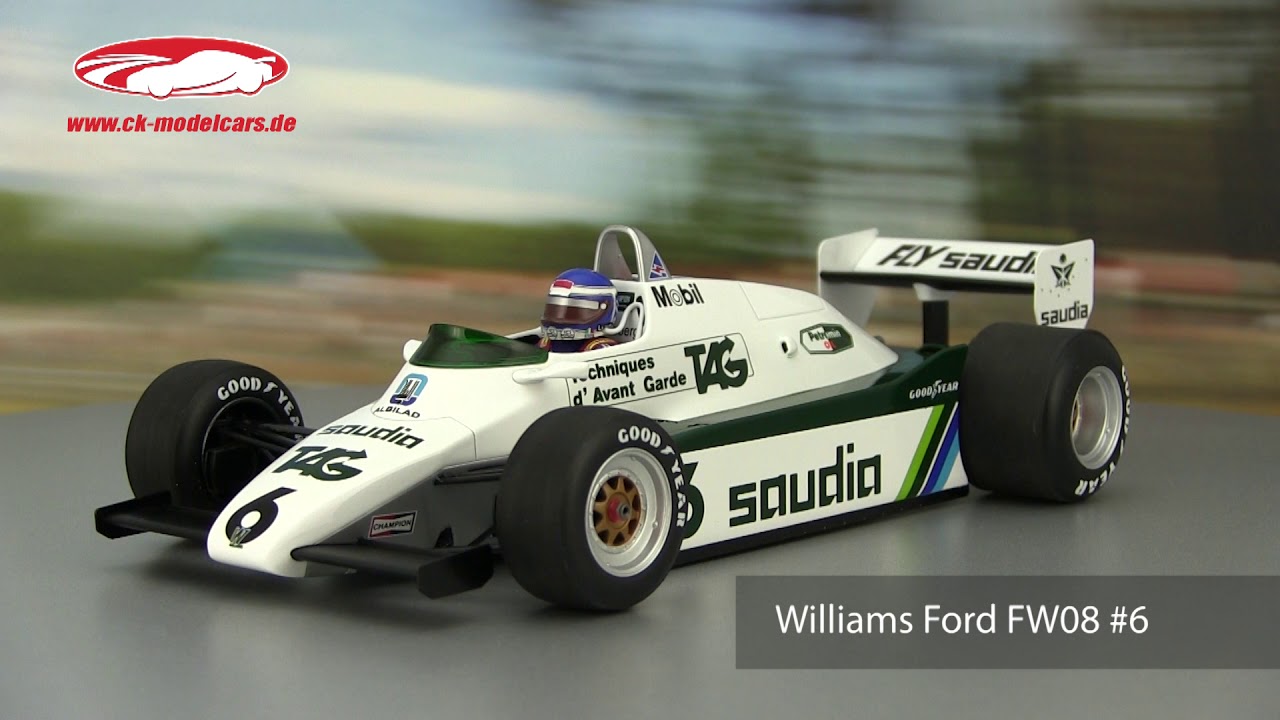 K. Rosberg Williams Ford FW08 #6 Sieger Schweiz GP Weltmeister F1 1982 ...
