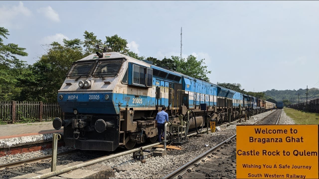 Travel Journey 18047 Castle Rock - Kulem Amaravathi Express | Braganza ...