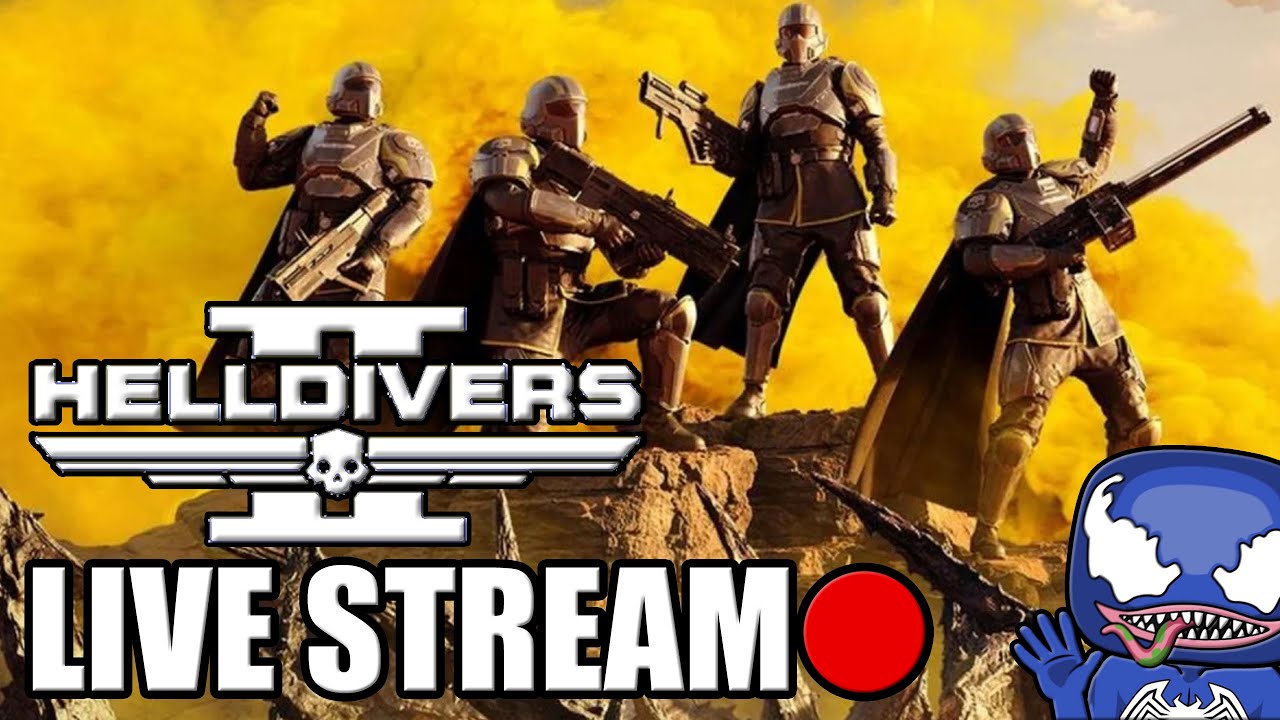 HELLDIVING W/ THE DISCORD LIVESTREAM! - YouTube