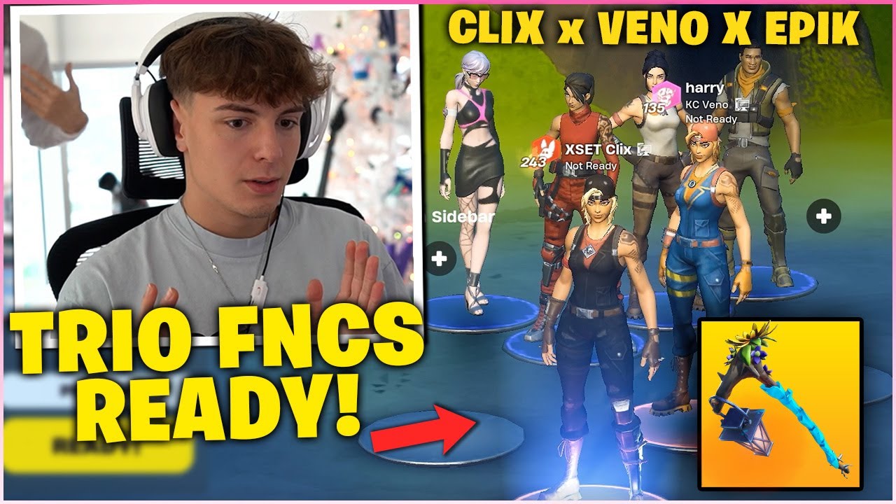 CLIX TEAMS UP With VENO & EPIKWHALE Against The SWEATIEST CREATIVE ...