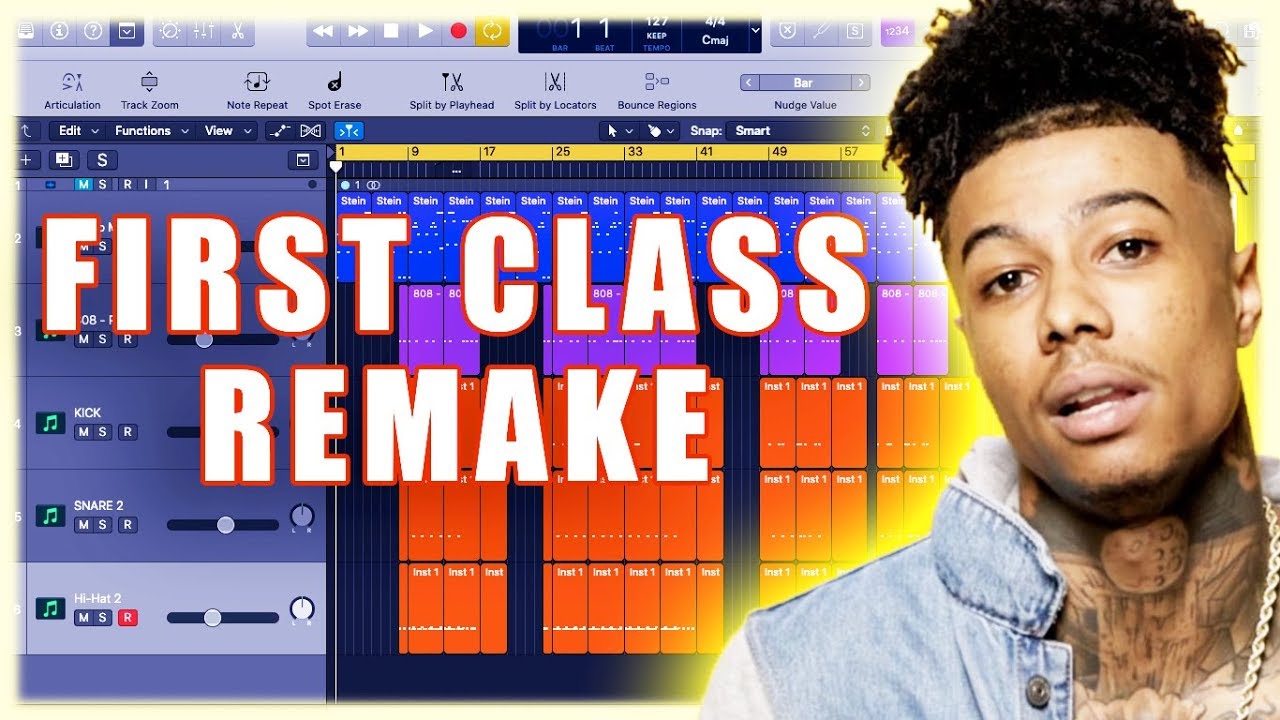 Remaking Blueface - First Class Instrumental Remake (Production ...