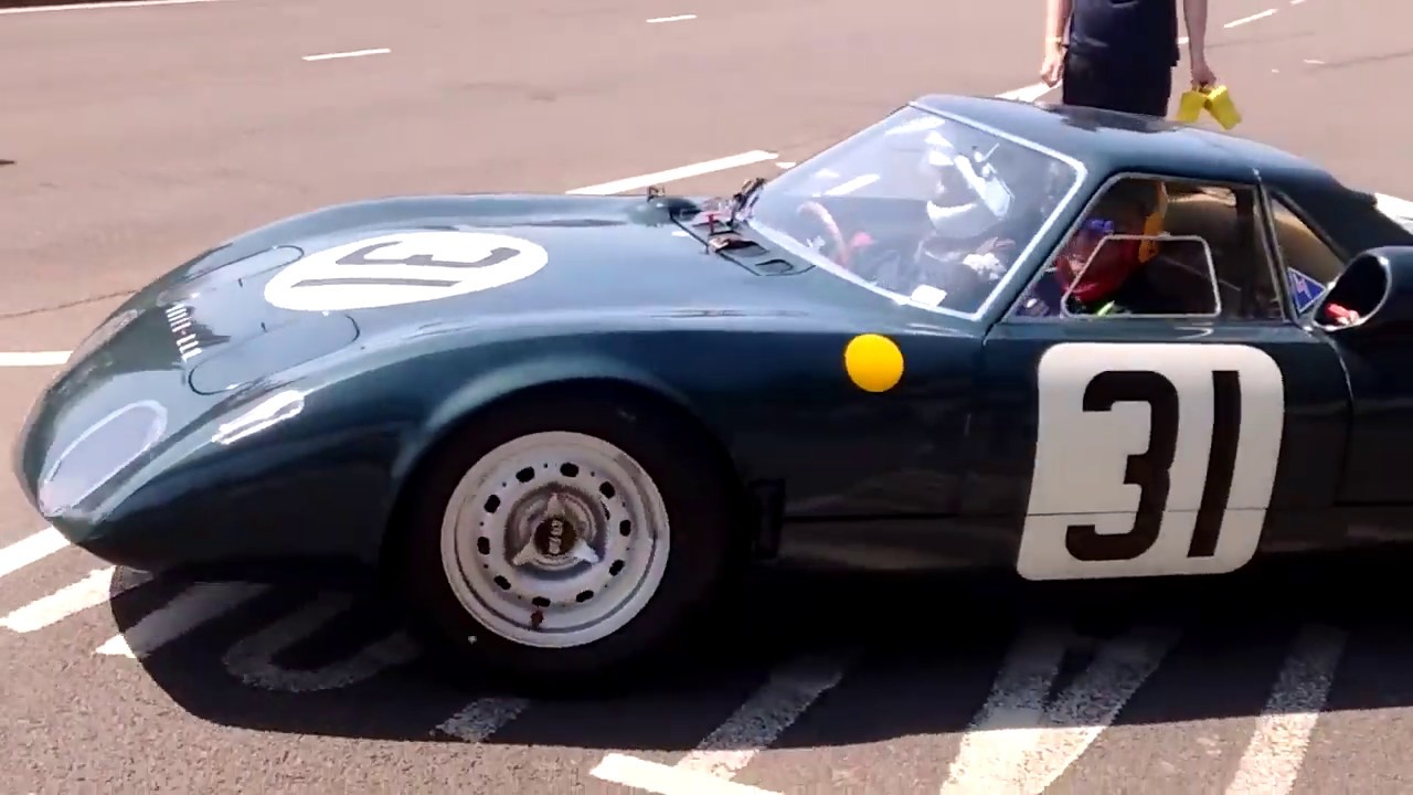 Rover BRM gas turbine Le Mans race car at Coventry MotoFest 2015 - YouTube