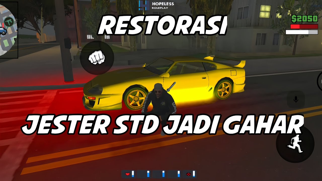 AKU MERESTORASI MOBIL JESTER !! DIKOTA HOPELESS ROLEPLAY - YouTube