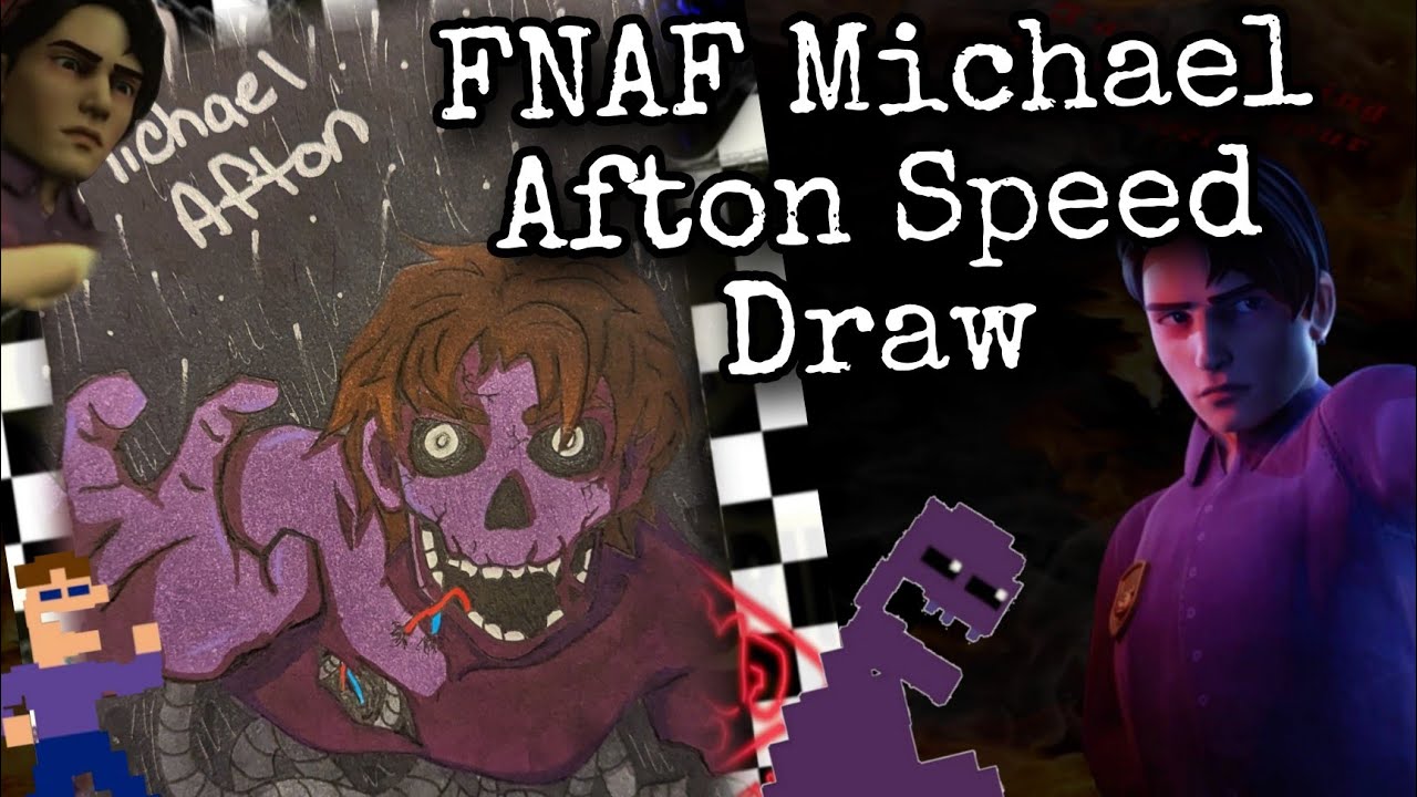 Michael Afton Speed Draw from Five Nights at Freddy's - YouTube